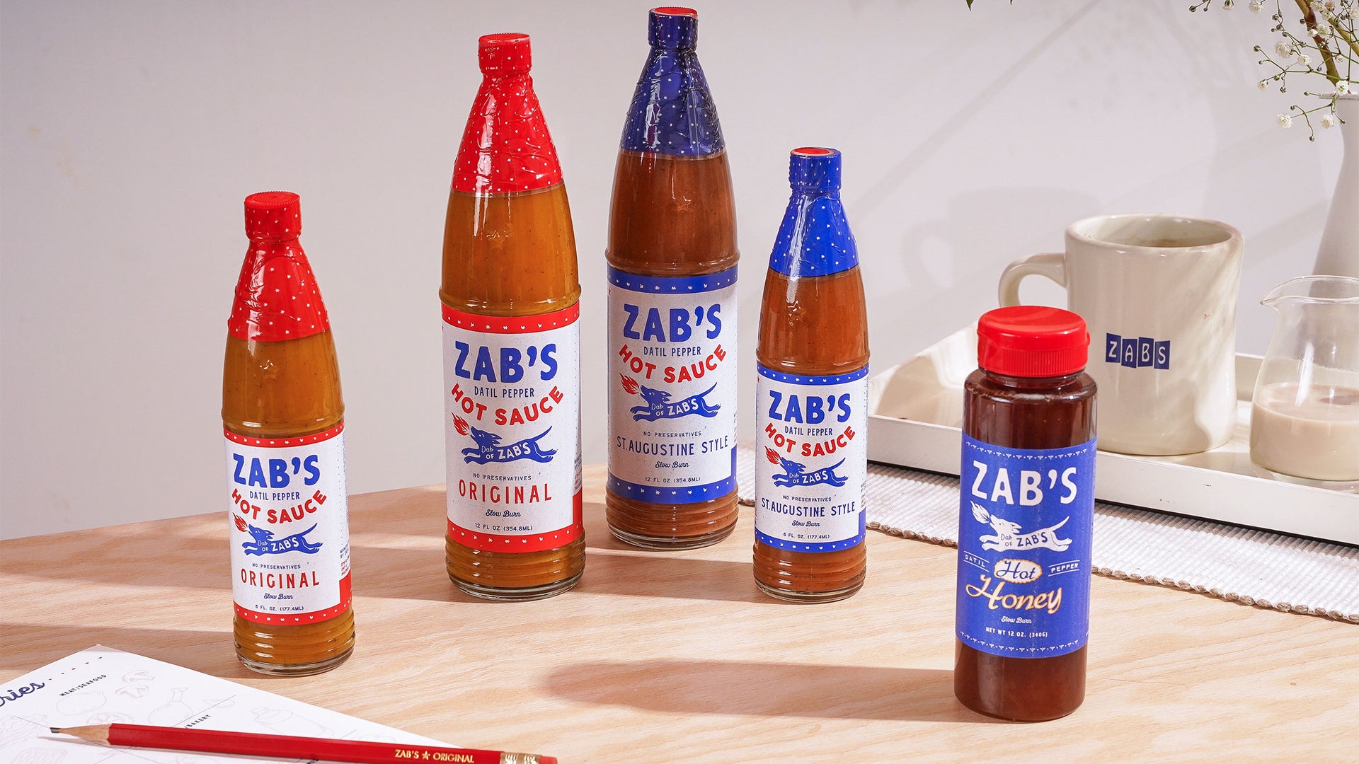 Zab's Datil Pepper Hot Sauce